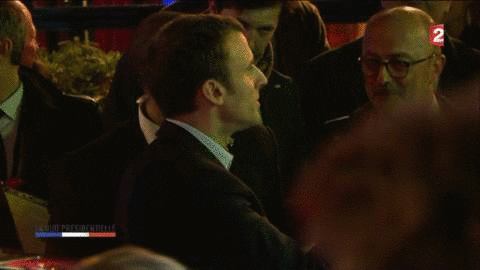 emmanuel macron GIF by franceinfo