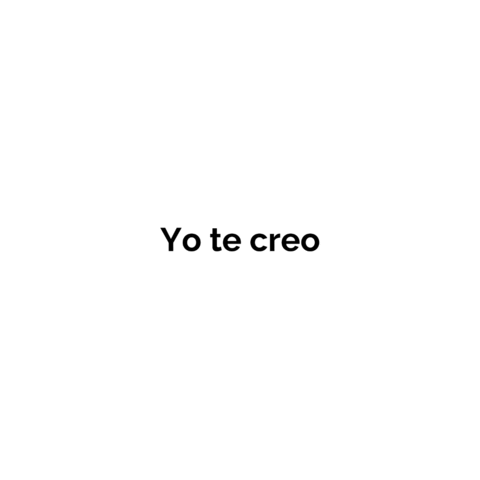 Yo Te Creo Stickers - Find & Share on GIPHY