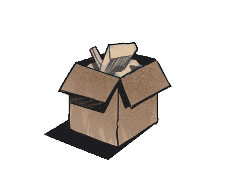Box Moving Sticker by carriesloane for iOS & Android | GIPHY