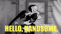 Hello Handsome Gif