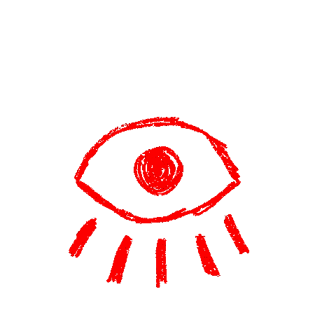 Red Eye Eyes Sticker for iOS & Android | GIPHY