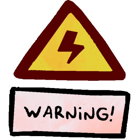 Warning Sign Gif