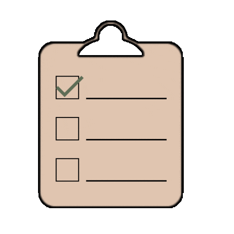 To Do List Beige Sticker by Marion Grassia for iOS & Android | GIPHY