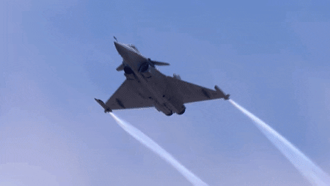 Aircraft Rafale GIF by Safran - Find & Share on GIPHY