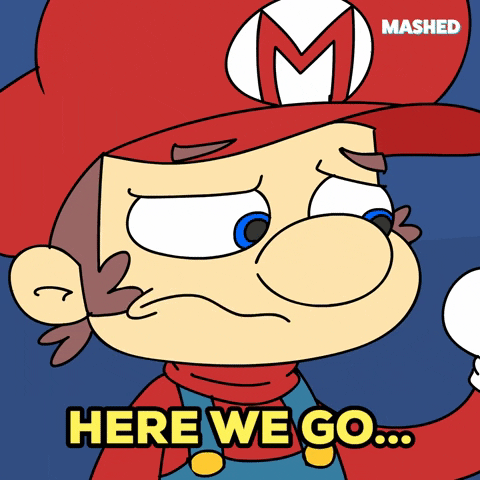 Mario's Monster Moustache by Mashed | GIPHY