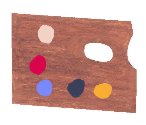 Oil Paint Art Sticker by Louise Gouet for iOS & Android | GIPHY