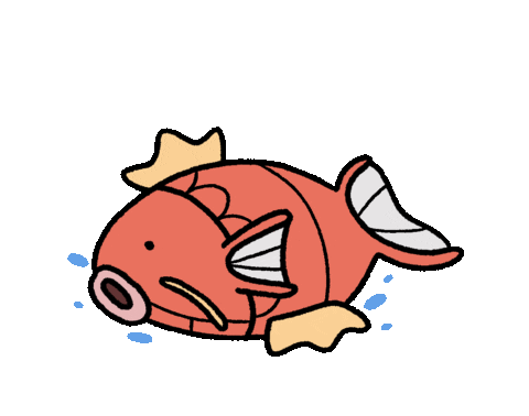 Magikarp Splash Gif