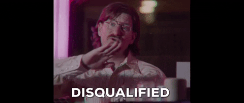 Boo-not-cool-disqualified GIFs - Get the best GIF on GIPHY