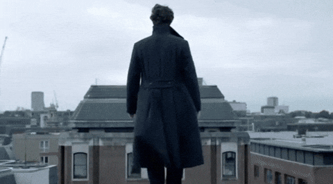 Sherlock Jumping Off Building Gif