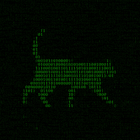 Binary Code Matrix Gif