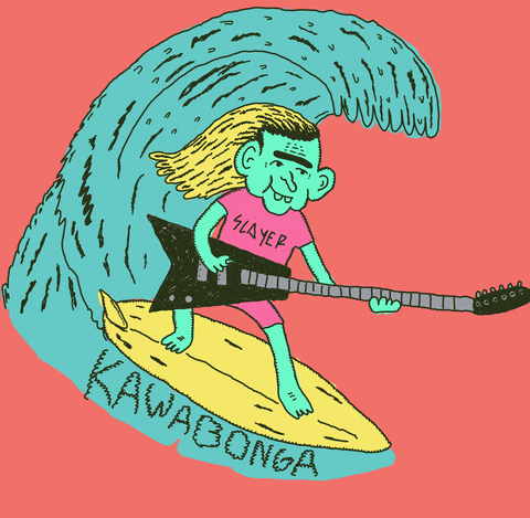 Kawabonga GIFs - Get the best GIF on GIPHY