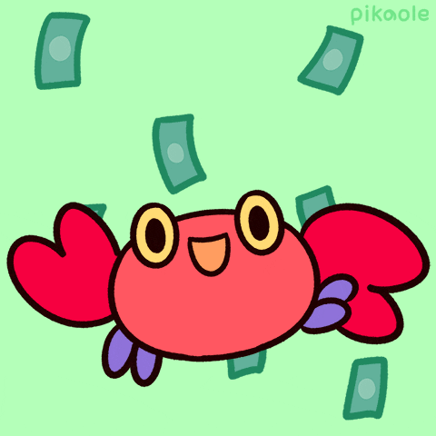 Crabby crab by pikaole | GIPHY