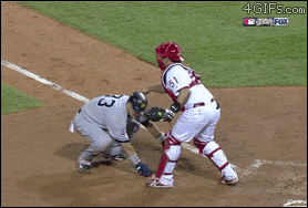 New trending GIF tagged home wut yankees catcher… | Trending Gifs