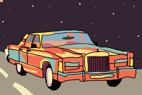 New trending GIF tagged car 70s drive lincoln… | Trending Gifs