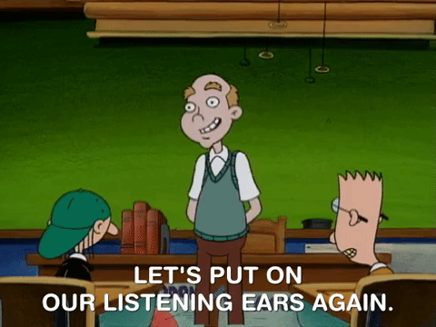 Listening Ear GIFs - Get the best GIF on GIPHY