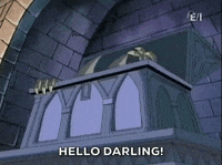 Crowley Hello Darling Gif
