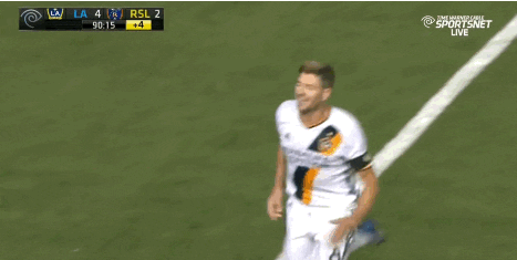 Steven Gerrard Fun GIF by LA Galaxy - Find & Share on GIPHY