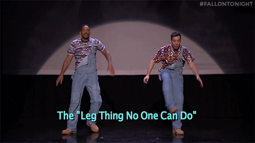 The-leg-thing-no-one-can-do GIFs - Get the best GIF on GIPHY