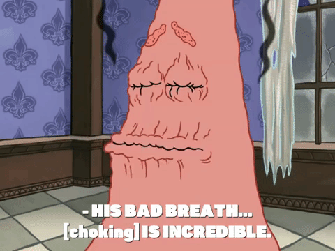 Spongebob Breathing Heavily Gif