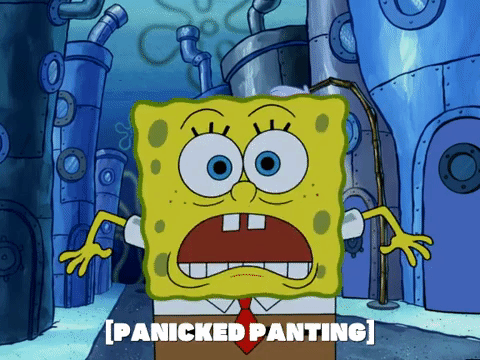 Anxiety Gif Spongebob