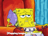 Spongebob Tongue Gif