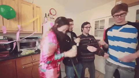 Party Partying GIF by Topshelf Records - Find & Share on GIPHY