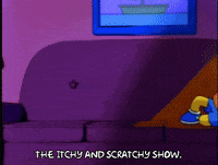 Itchy And Scratchy Gif