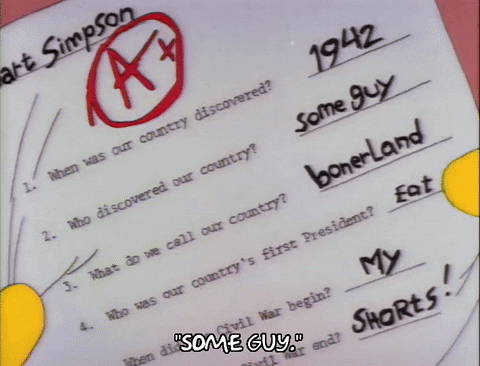 A Graded School Test GIFs - Get the best GIF on GIPHY