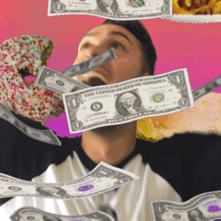 Animated Money Falling Gif