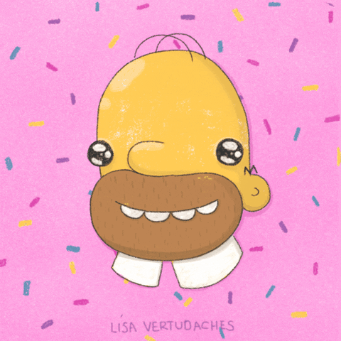Homer Simpson Animation GIF by Lisa Vertudaches - Find & Share on GIPHY