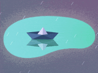 Animated Rain Puddle Gif