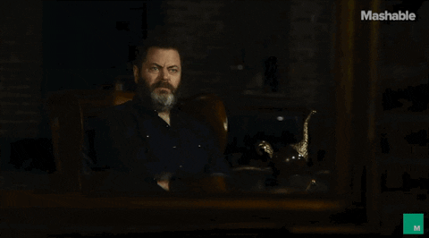 Nick Offerman Beard Gif