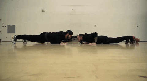 High Five Work Out GIF by Much - Find & Share on GIPHY