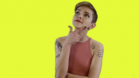Thinking Think GIF by Girl Starter - Find & Share on GIPHY