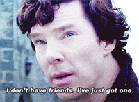 Sherlock Thank You Gif