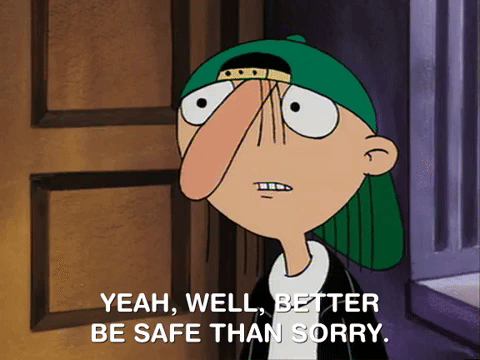 Better Be Safe GIFs - Get the best GIF on GIPHY