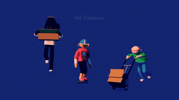 Animation 3D GIF by Nik Dudukovic - Find & Share on GIPHY