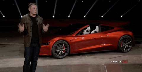 New Tesla Roadster GIFs - Get the best GIF on GIPHY