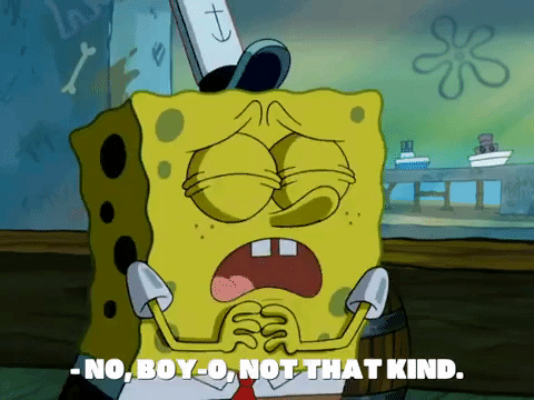 Spongebob Not At All Boy