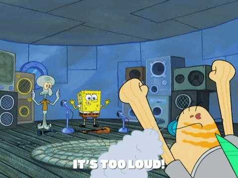 Its-too-loud GIFs - Get the best GIF on GIPHY