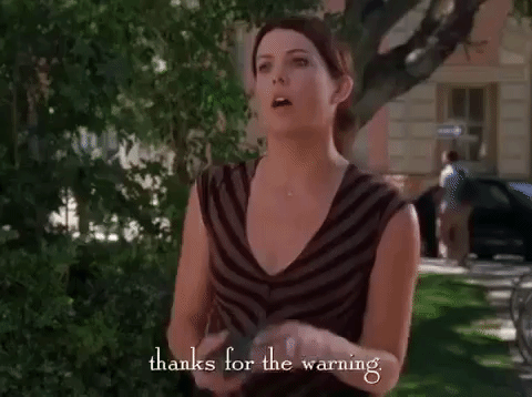 Thanks For The Warning GIFs - Get the best GIF on GIPHY