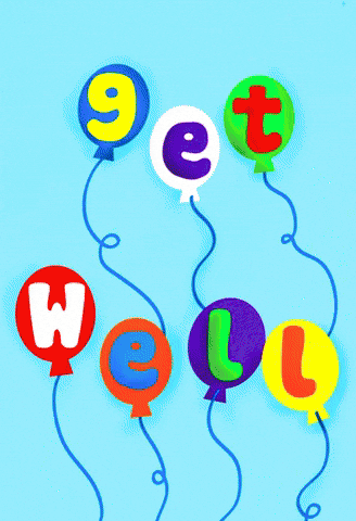 Feel Better Get Well Soon GIF by Greetings Island - Find & Share on GIPHY