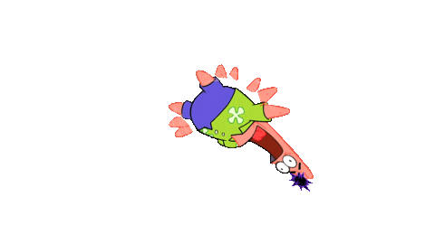 Patrick Star Screaming Gif