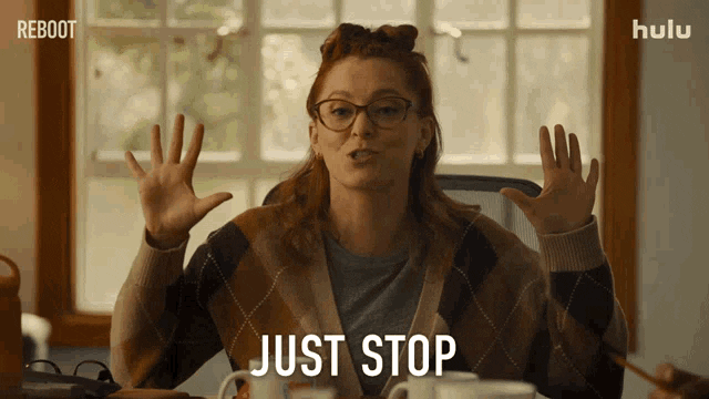Just Stop Tv Show GIF by HULU - Find & Share on GIPHY