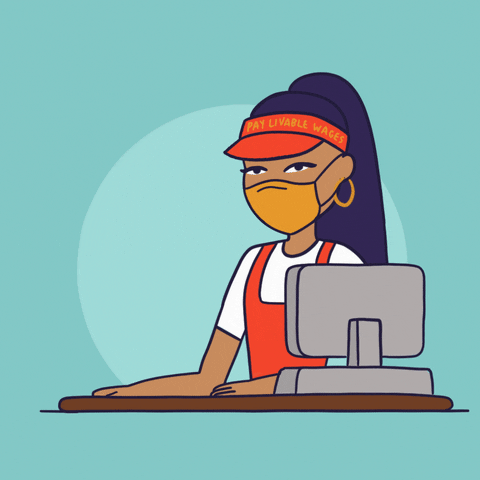 Supermarket-worker GIFs - Get the best GIF on GIPHY