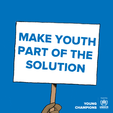 Solidarity Volunteers GIF by UNHCR, the UN Refugee Agency - Find ...