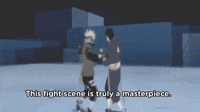 Anime Fighting Scene Gif