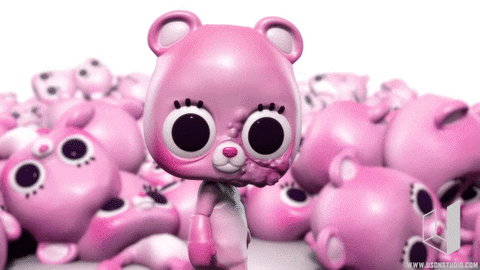 Animation Pink GIF by Luis Uson - Find & Share on GIPHY