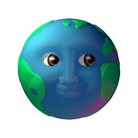Climate Change Earth Sticker by Emoji for iOS & Android | GIPHY