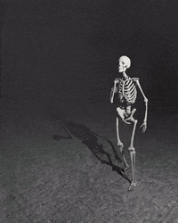 Twerking Skeleton Gif